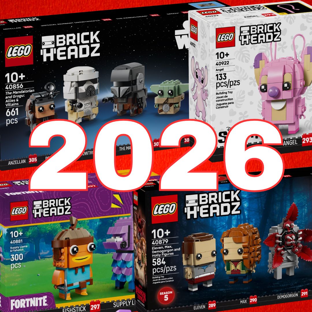 LEGO BrickHeadz 2026 new sets: full list