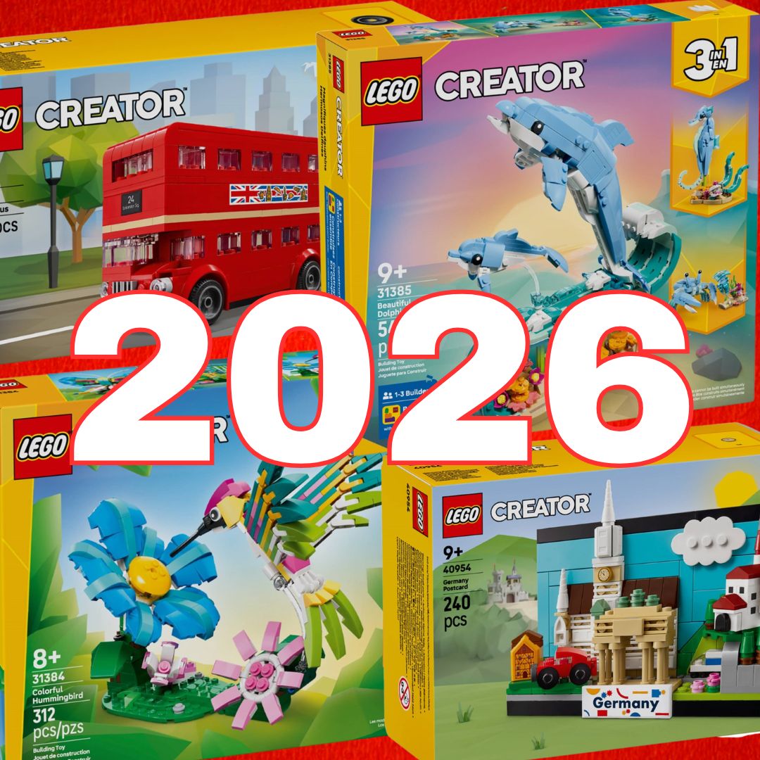 LEGO Creator 2026 new sets: full list