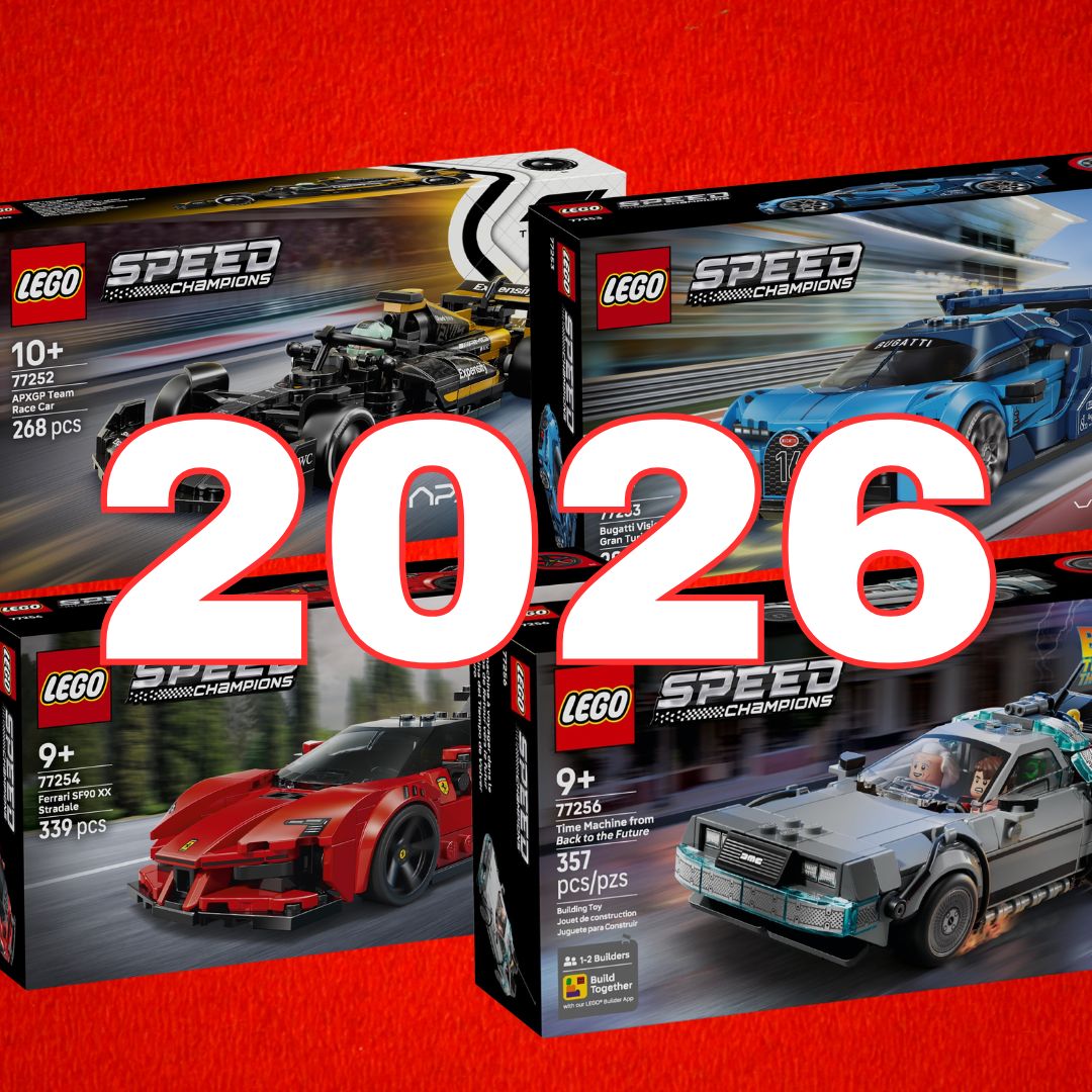 LEGO Speed Champions 2026 new sets: full list